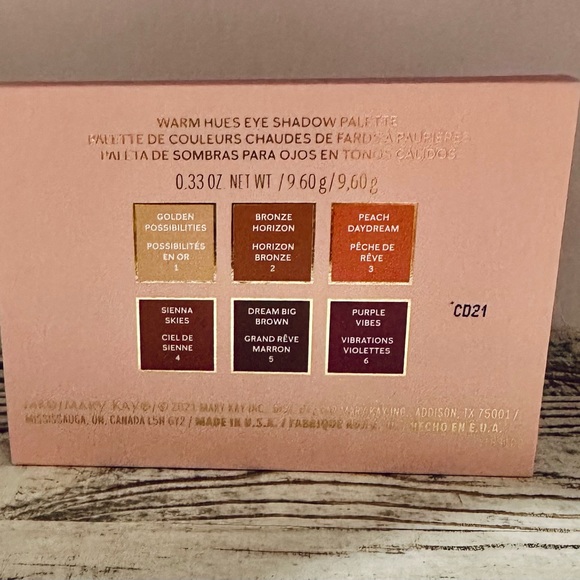 Mary Kay | Makeup | Mary Kay Warm Hues Eyeshadow Palette Nib | Poshmark